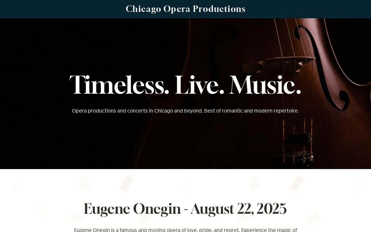 Chicago Opera Productions